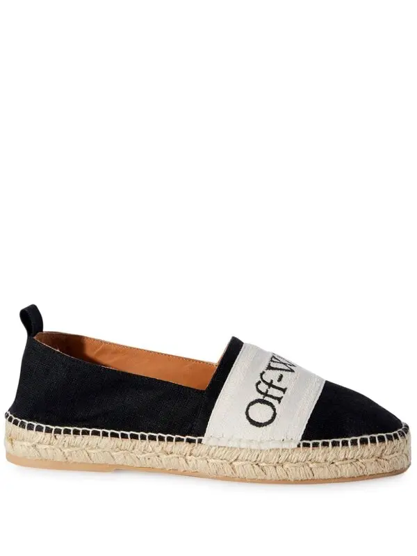Off-White Black and White Espadrilles Off-White Espadrille Stripes Canvas Off-White main image 2