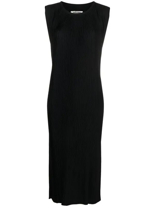Henrik Vibskov Pull Plissé-crepe Midi Dress
