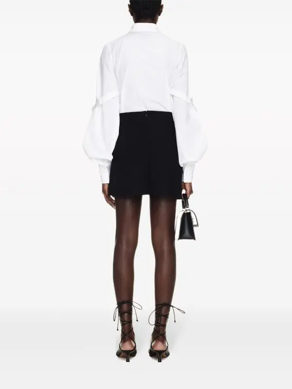 Off-White Strap-embellished Poplin Shirt