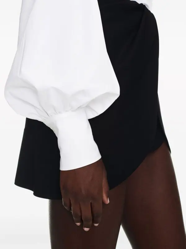 Off-White Strap-embellished Poplin Shirt