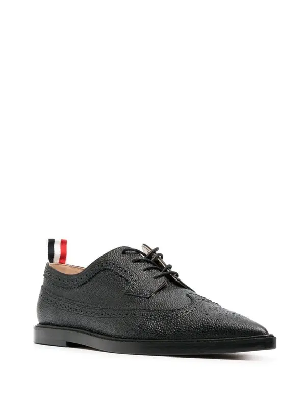 Thom Browne Pointed-toe Leather Brogues