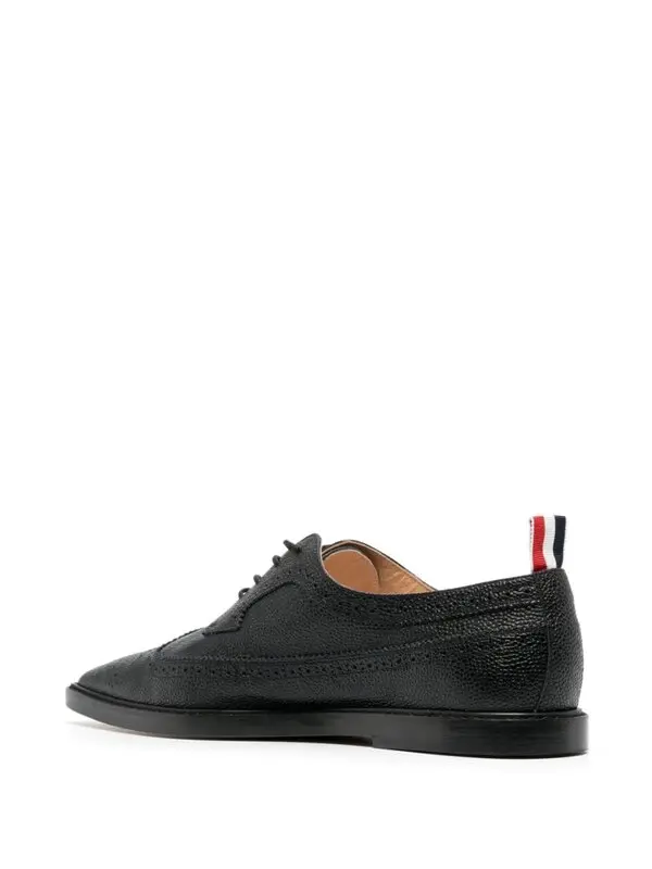 Thom Browne Pointed-toe Leather Brogues