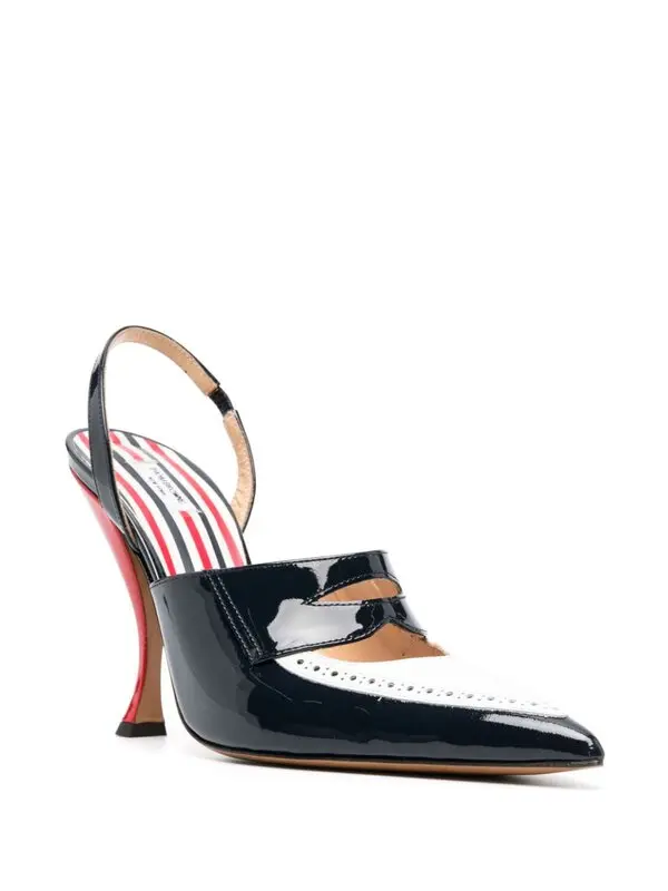 Thom Browne 120mm Leather Pumps