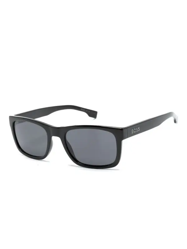 BOSS Square Frame Sunglasses With Embossed Logo