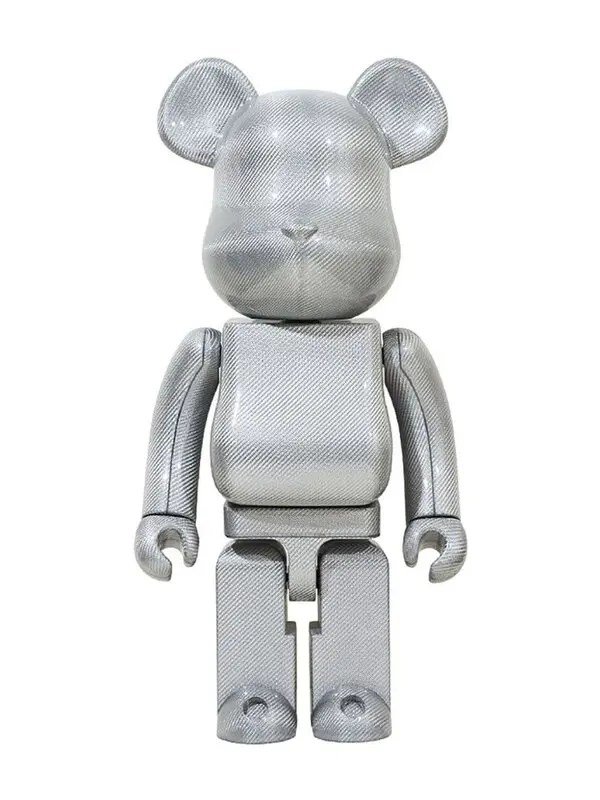 BE@RBRICK Amirex Texalium 1000% Figure - Silver