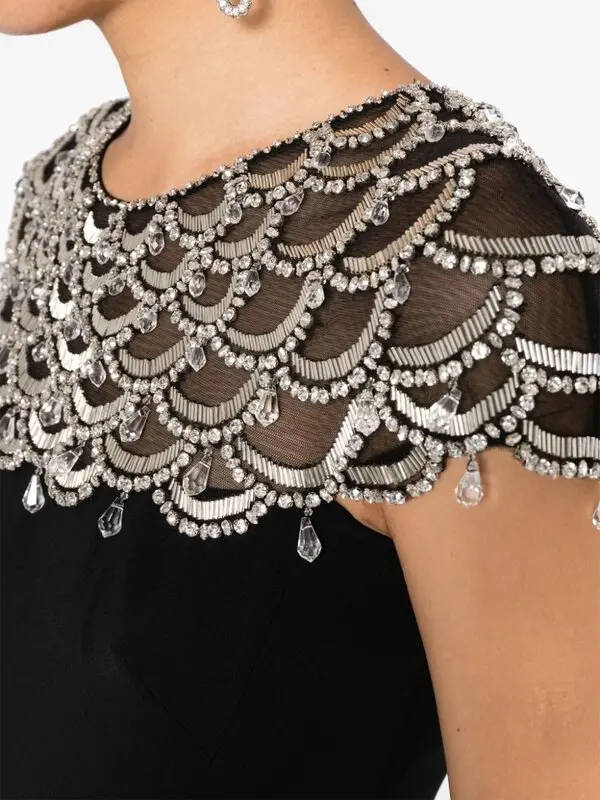 Jenny Packham Melody Crystal-embellished Dress