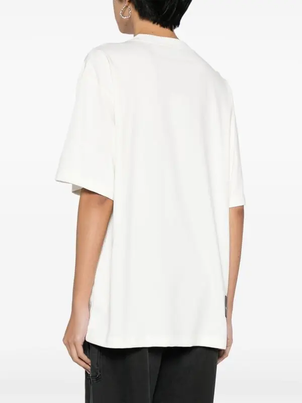 We11Done Logo-embroidered T-shirt