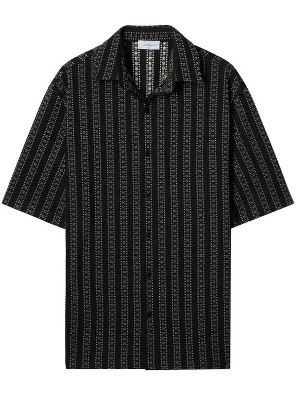 Off-White Arrows Striped Shirt