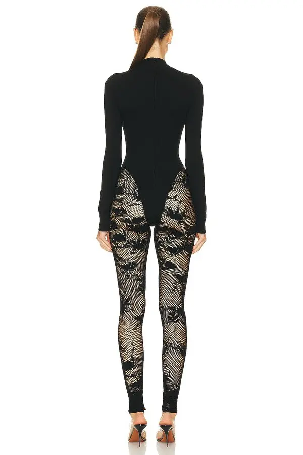 Alaïa Turtleneck Catsuit