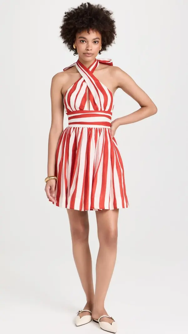 zimmermann alight corset mini dress ALIGHT CORSET MINI DRESS