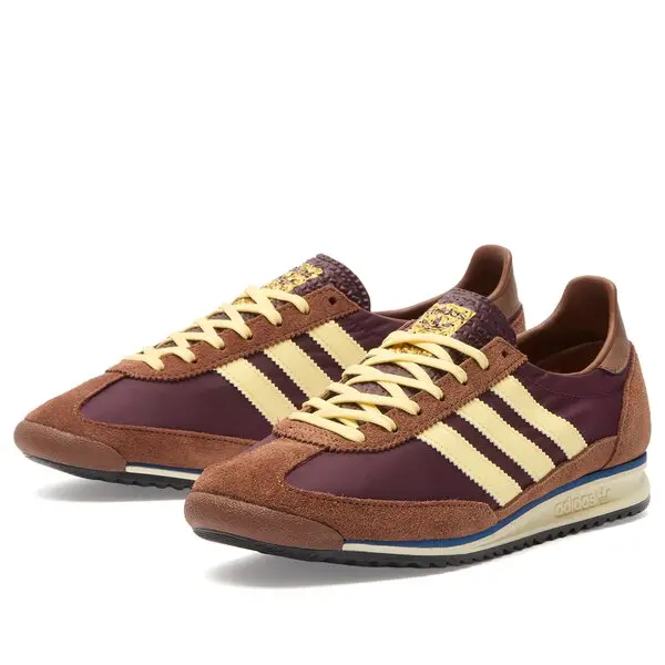 Adidas Sl 72 Rs Sneakers - Maroon/almost Yellow/preloved Brown