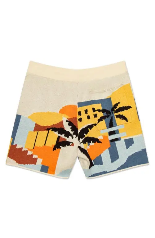 MAVRANS Havana Sunset Knit Shorts
