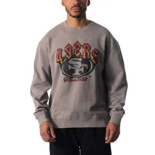 THE WILD COLLECTIVE San Francisco 49ers Distressed Pullover Sweatshirt