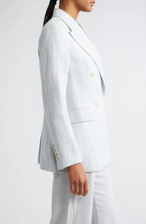 Eleventy Textured Linen-blend Blazer