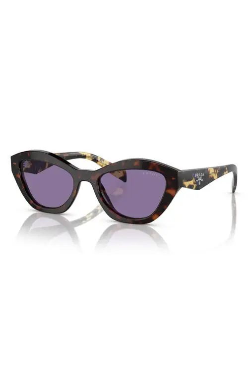 Prada 52mm Butterfly Sunglasses