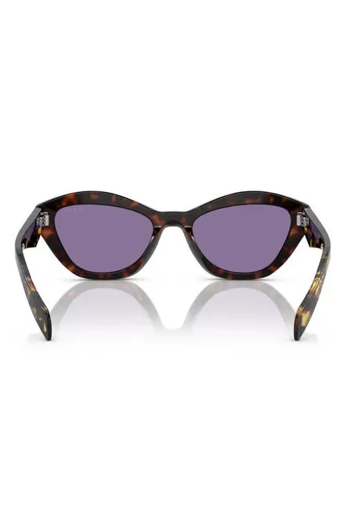 Prada 52mm Butterfly Sunglasses