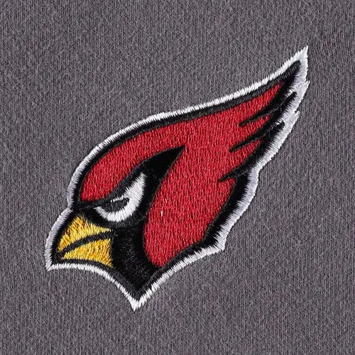 THE WILD COLLECTIVE Arizona Cardinals Fleece Pullover Sweatshirt - Charcoal
