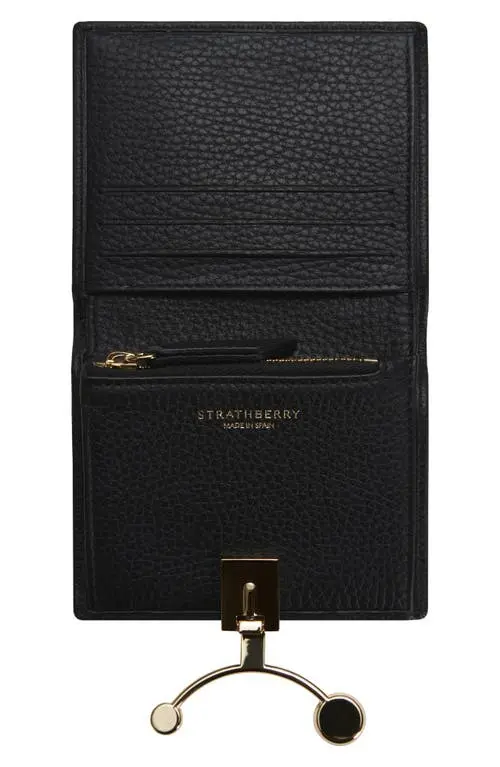 Strathberry Crescent Leather Bifold Wallet