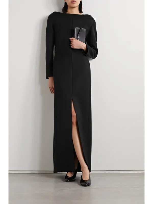 THE ROW Reysha Wool Maxi Dress