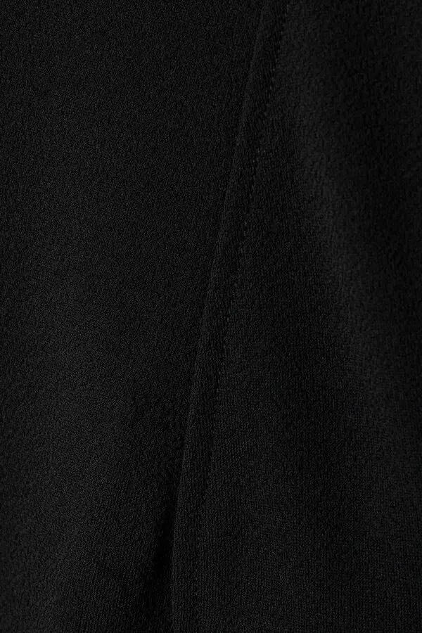 JASON WU Silk-trimmed Crepe Midi Dress