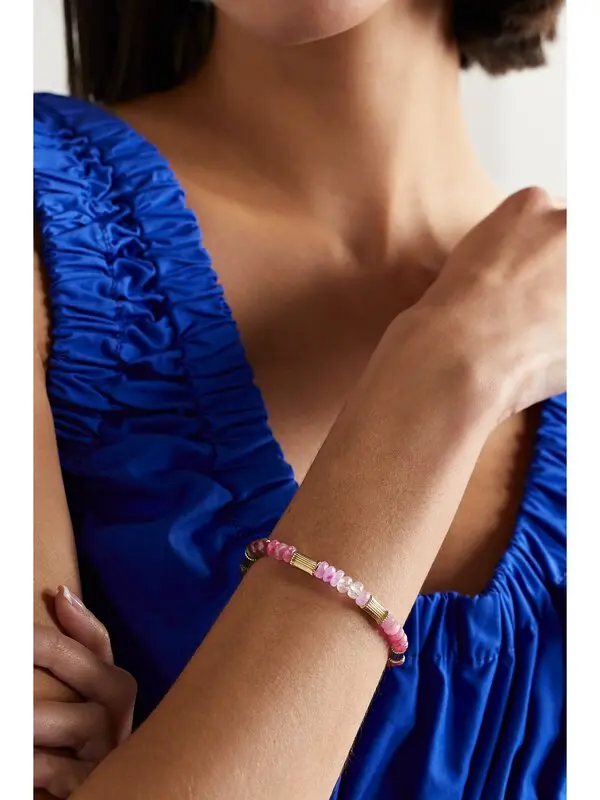Jia Jia Jumbo 14-karat Gold Ruby Bracelet