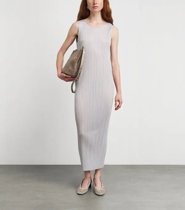 Issey Miyake Basics Maxi Dress - Grey