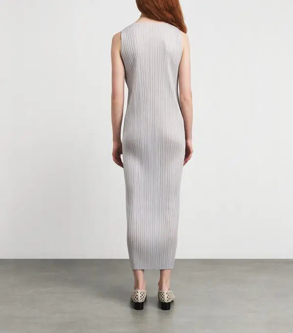 Issey Miyake Basics Maxi Dress - Grey
