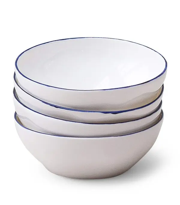 FELDSPAR Set Of 4 Cobalt Ice Cream Bowls - Blue