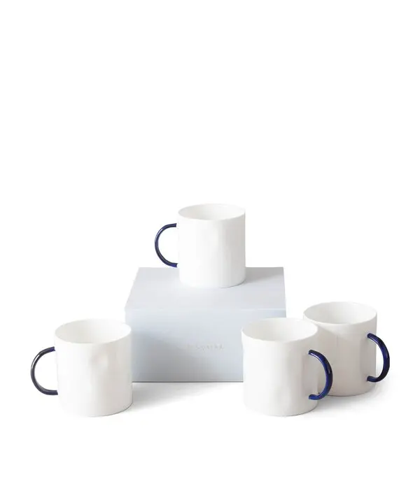 FELDSPAR Set Of 4 Cobalt Tea Mugs
