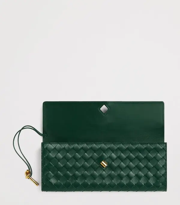 Bottega Veneta Small Leather Top-handle Clutch Bag