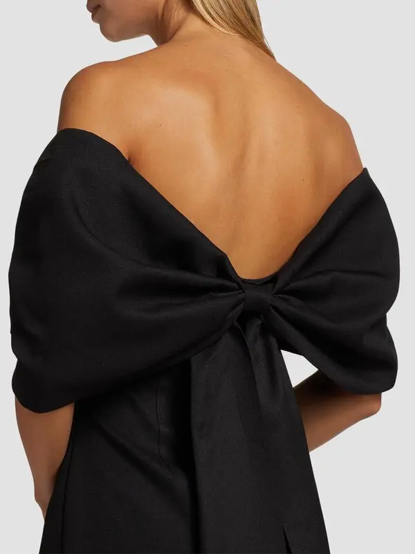 ELLIATT Disco Hour Calypso Bow Minidress