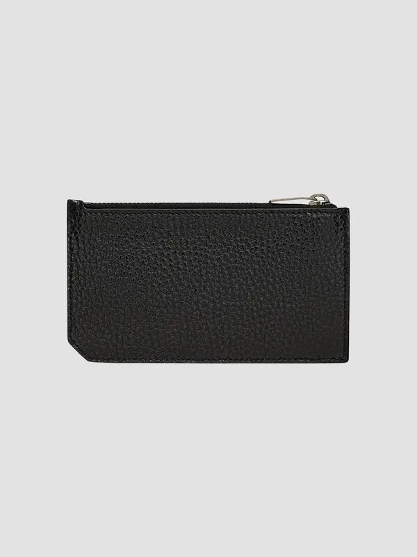Saint Laurent Tiny Cassandre Fragts Zipped Card Case