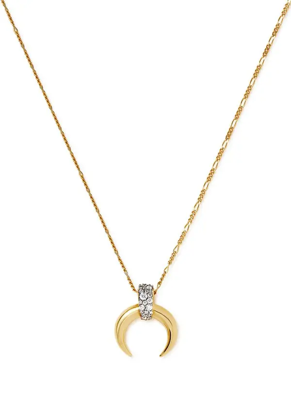 MISSOMA X Lucy Williams Horn 18kt -plated Necklace - Gold