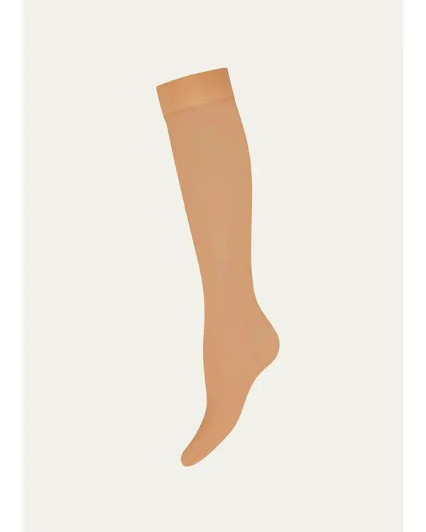 Wolford Individual 10 Knee-highs - Medium Beige