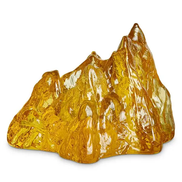 KOSTA BODA The Rock Votive - Yellow