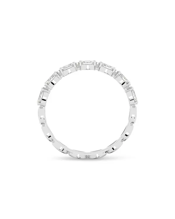 SWAROVSKI Matrix Marquise Cut Stack Ring - Silver