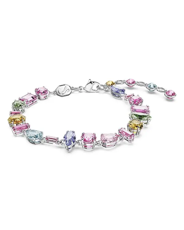SWAROVSKI Gema Rhodium Plated Bracelet - Multi