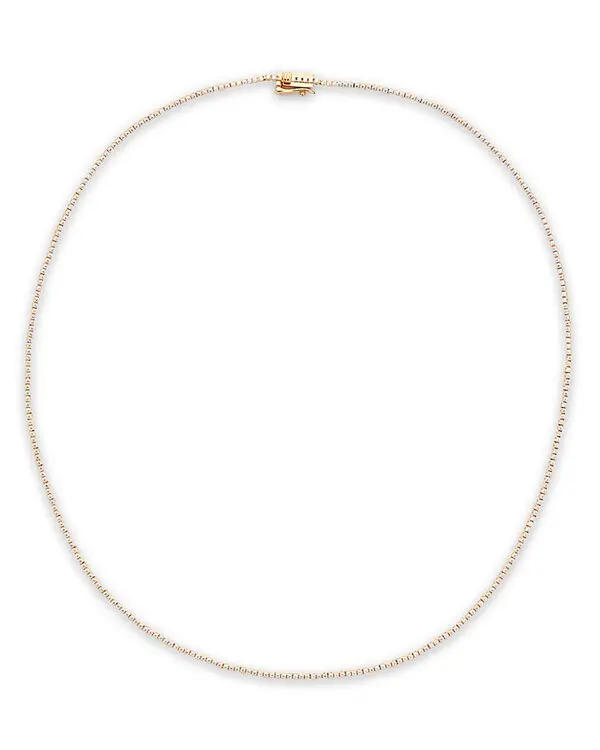 Bloomingdale'S Diamond Tennis Necklace 14k Yellow 2.0 Tcw - Gold