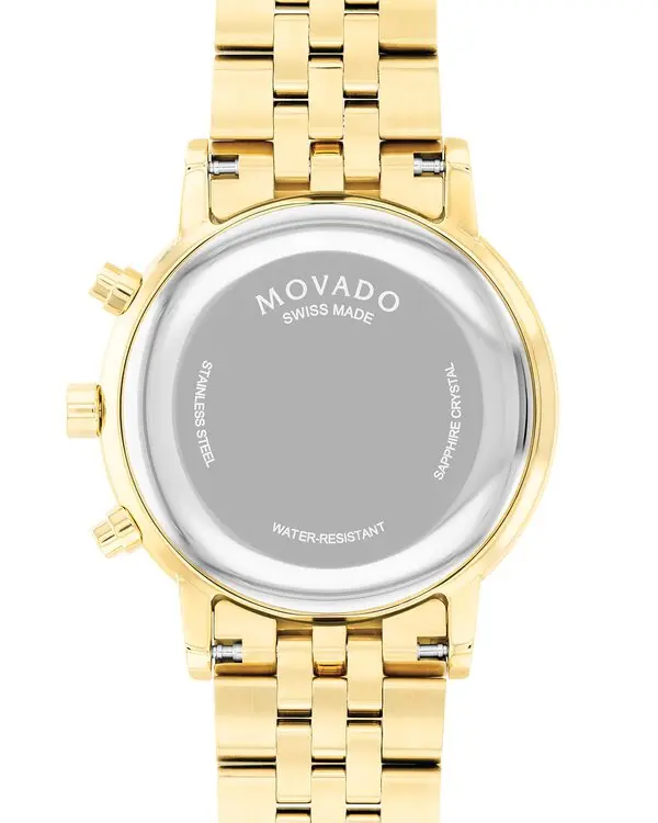Movado Museum Classic Chronograph - Black/gold
