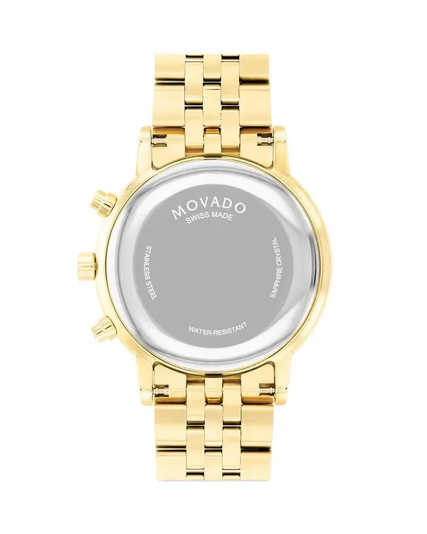 Movado Museum Classic Chronograph - Black/gold