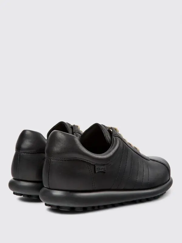 Camper Leather Lace-up Sneakers - Black