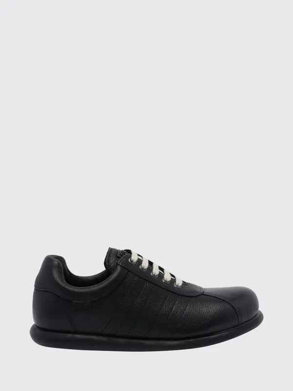 Camper Leather Lace-up Sneakers - Black