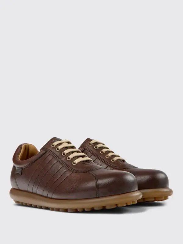 Camper Leather Lace-up Sneakers - Brown