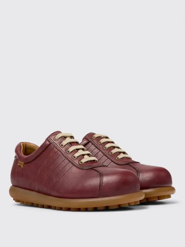 Camper Leather Lace-up Sneakers - Brown