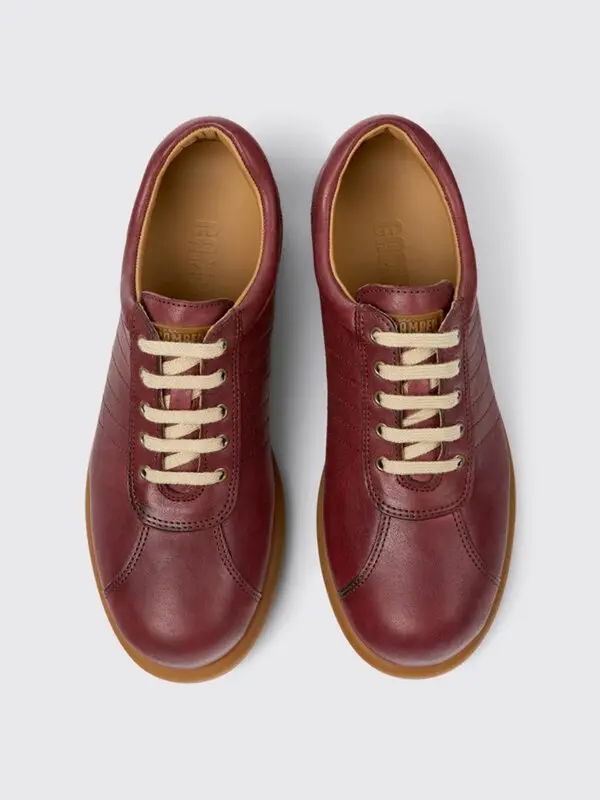 Camper Leather Lace-up Sneakers - Brown