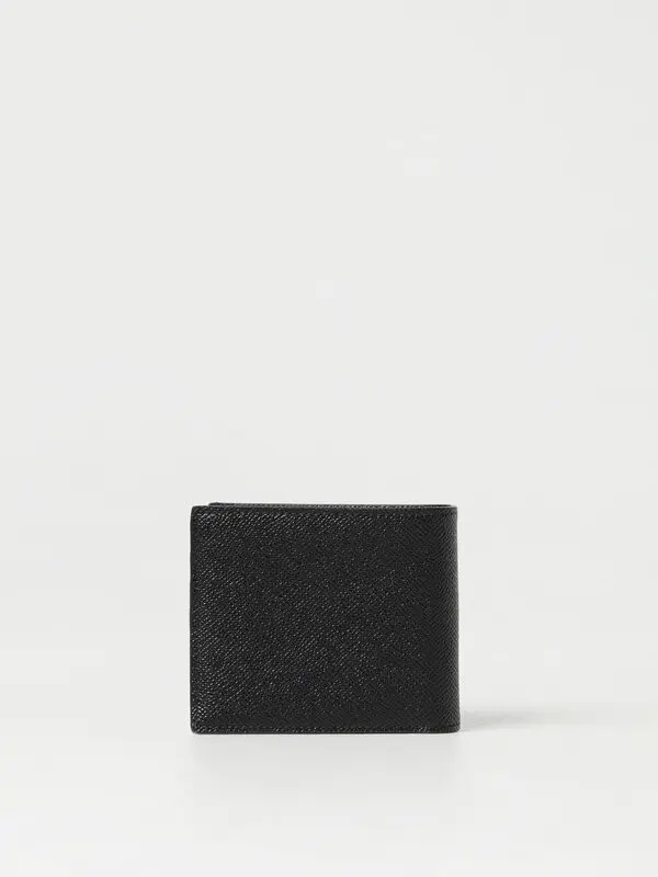 Dolce & Gabbana Wallet In Grained Leather - Black