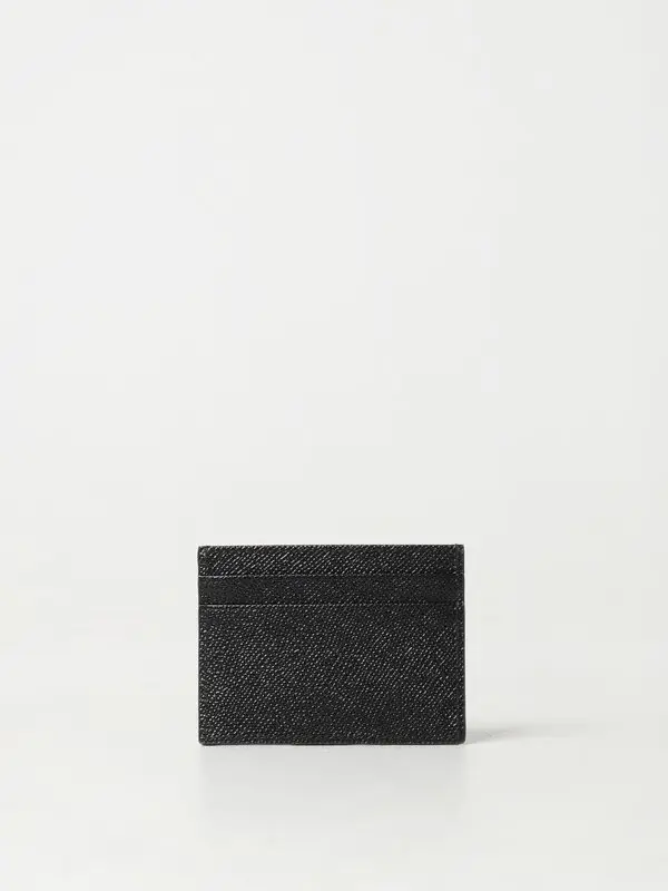 Dolce & Gabbana Grained Leather Card Holder