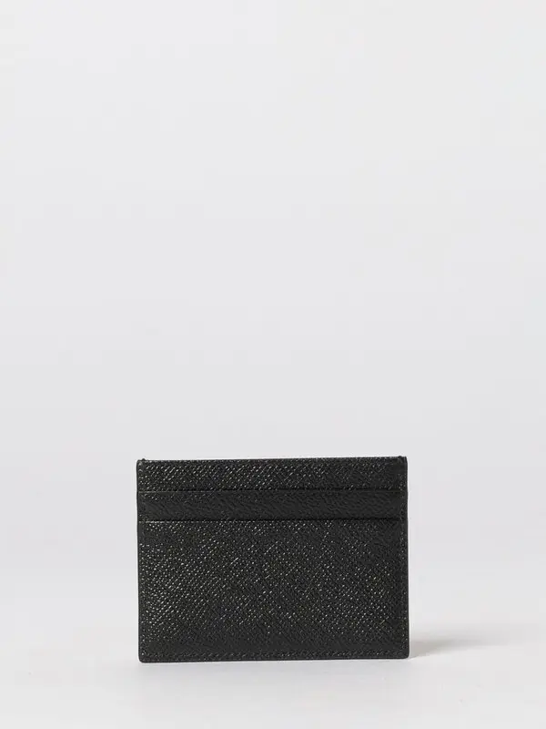Dolce & Gabbana Grained Leather Card Holder