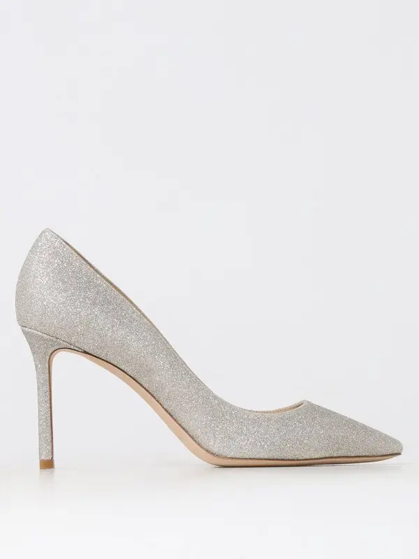 JIMMY CHOO Glitter Pumps - Champagne