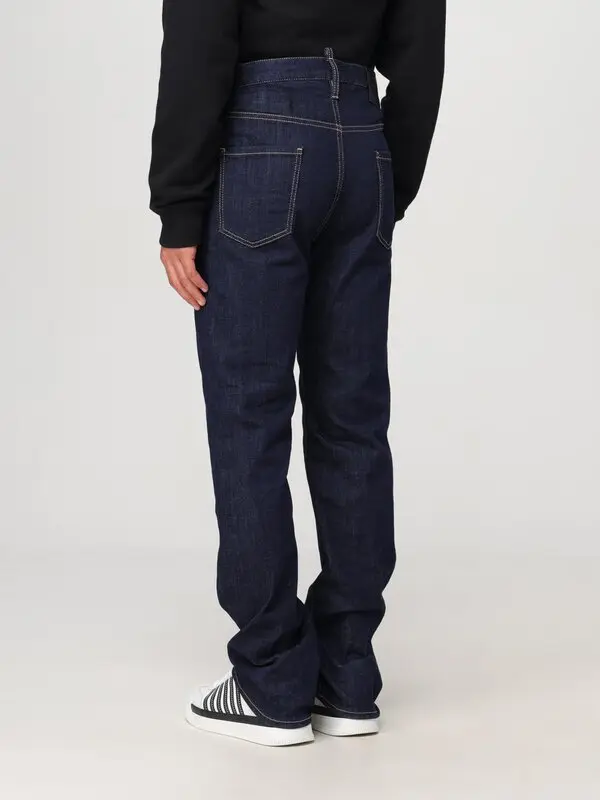 Dsquared2 Straight Leg Jeans - Blue